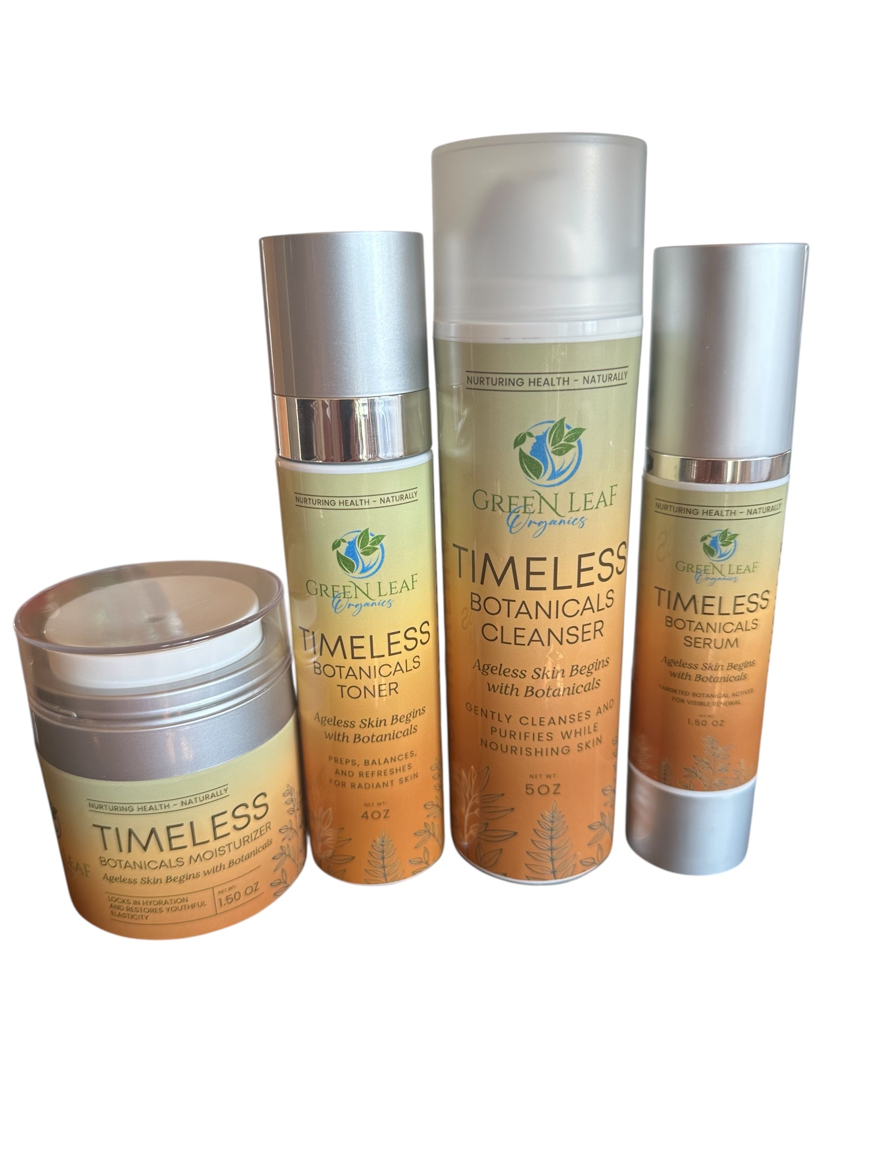 Timeless Botanicals Skincare System – Green Leaf Organics LLC